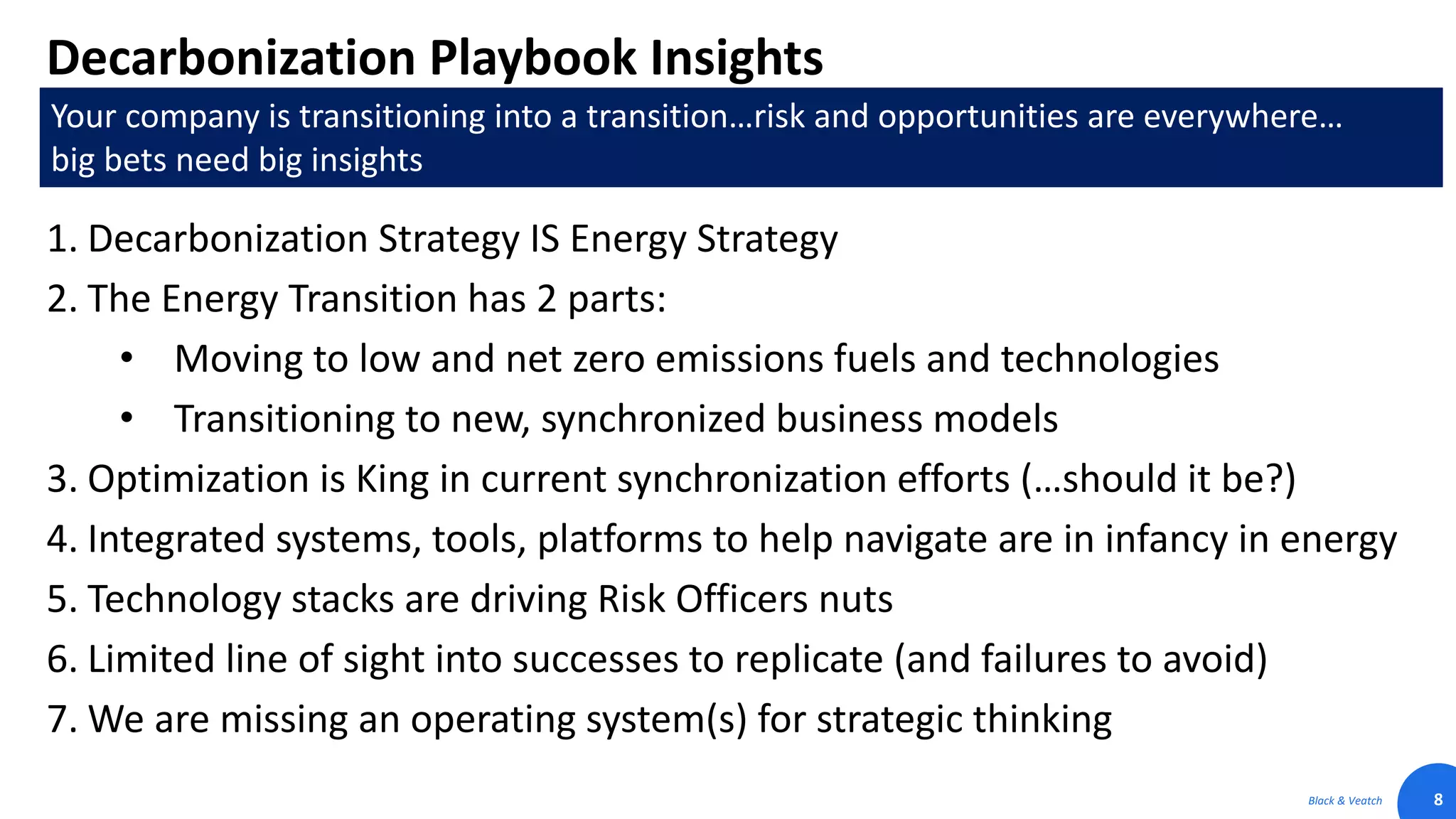 VERGE 22: Practical Decarbonization: Navigating Targets, Investment Trade-offs and Risks | PDF