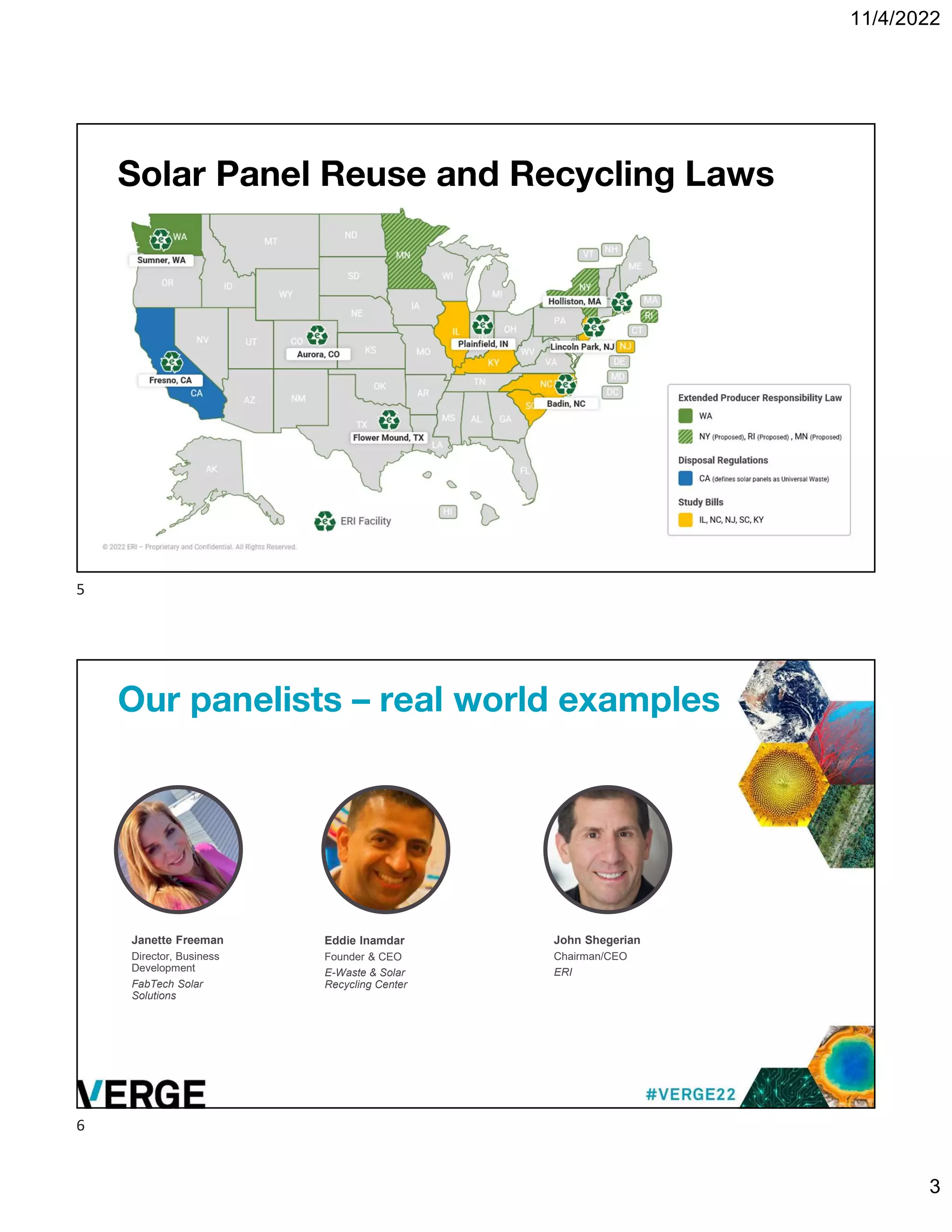 VERGE 22: The End Life of Solar Panels | PDF