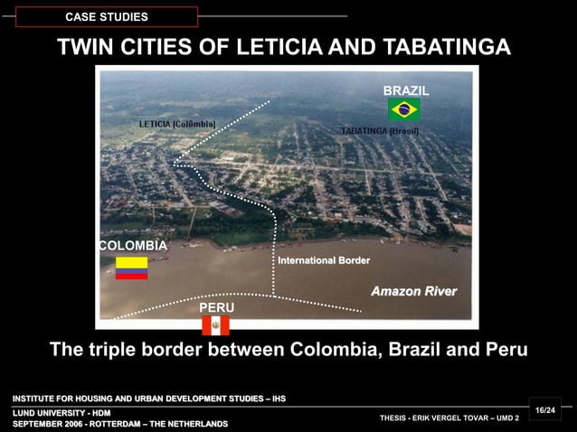 Twin Cities in Amazonian Transnational Borders: The Case Study of ...