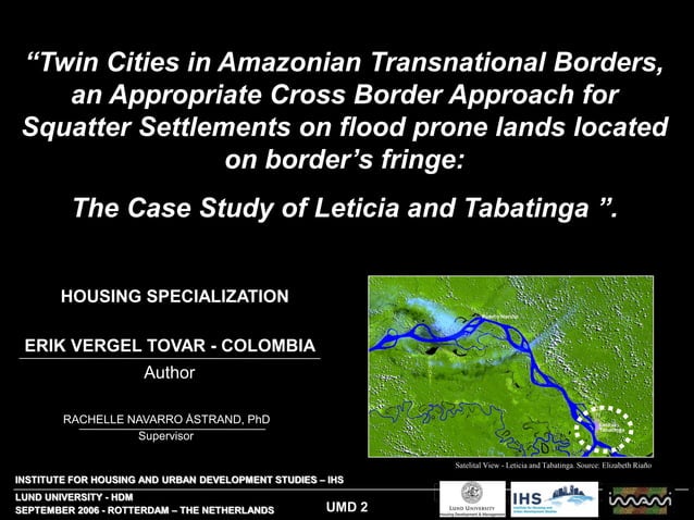Twin Cities in Amazonian Transnational Borders: The Case Study of ...