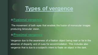 Vergence and its anomalies | PDF