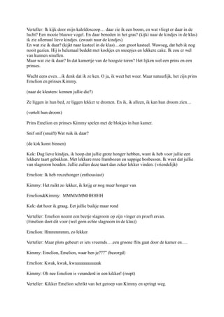 Verhaal - in dialoogvorm | DOCX