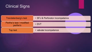 VERICOSE VEINS AND TREATMENT OPTIONS REGARDING IT | PPT | Free Download