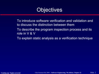 Verifcation and Validation | PPT