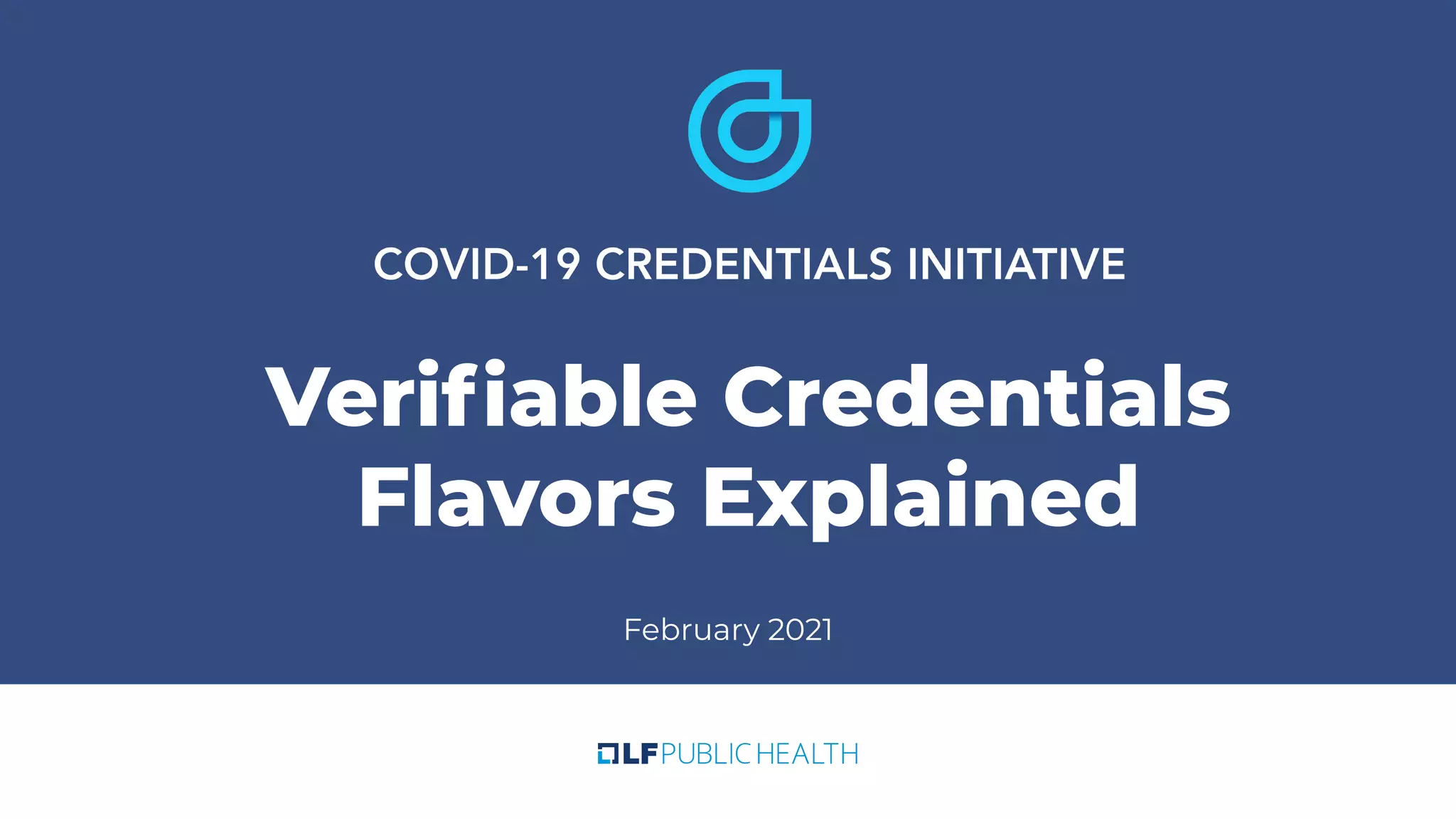 Verifiable credentials explained by CCI | PDF