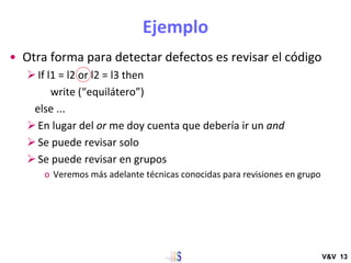 Verificacion --validacion | PDF