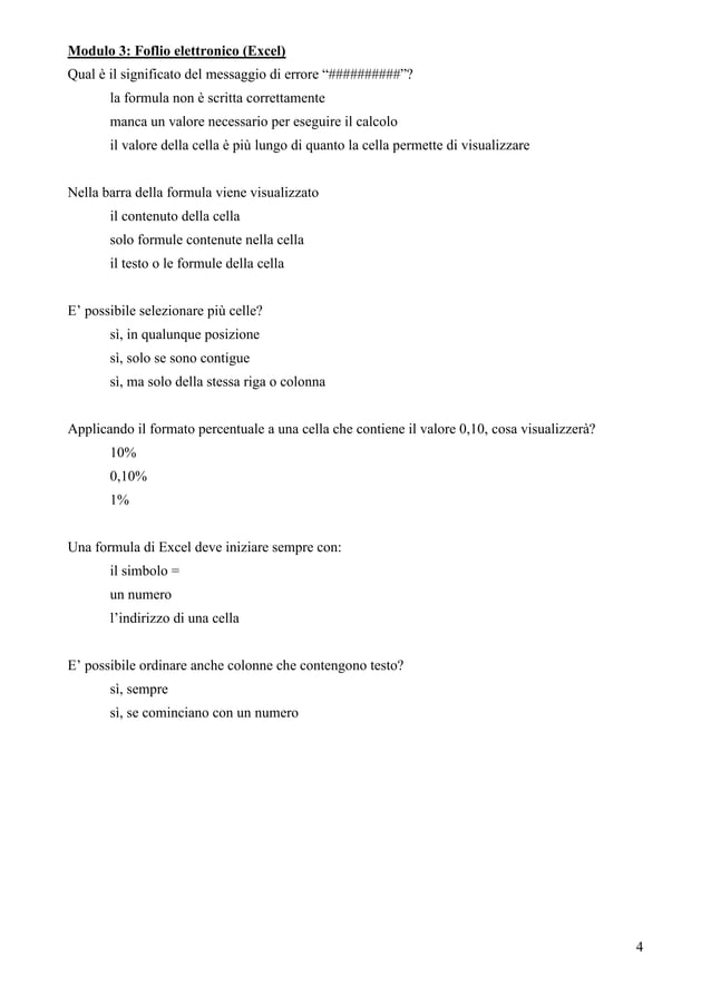 Verifica finale | PDF