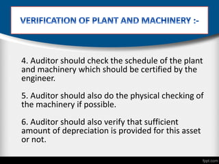 Verification of Assets | PPTX
