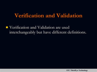 Verification & Validation | PPT