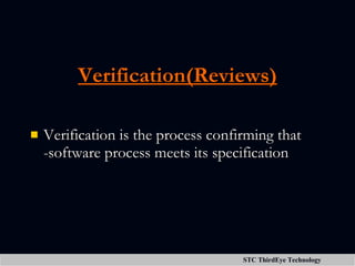 Verification & Validation | PPT