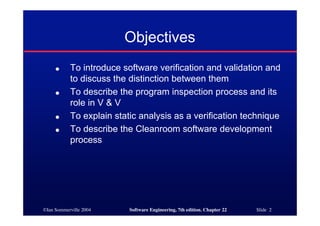 Verification and validation | PDF