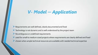 V-Model (Verification and validation) | PPTX