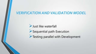 V-Model (Verification and validation) | PPTX