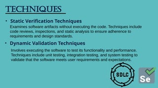 Verification and Validation (V&V) in Software Development.pptx