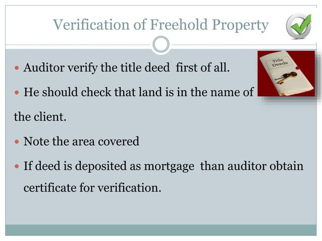 Verification and valuation of assets and liabilities | PPTX | Stocks ...