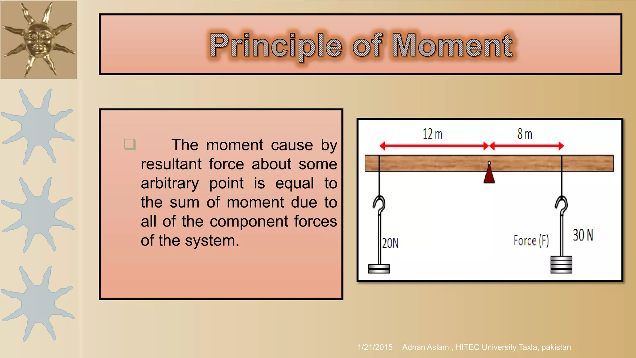 Second condition of equilibrium | PDF