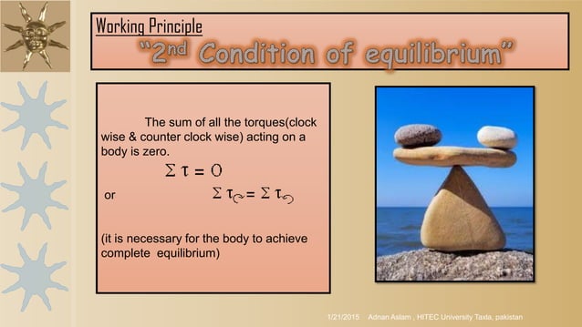 Second condition of equilibrium | PDF | Physics | Science