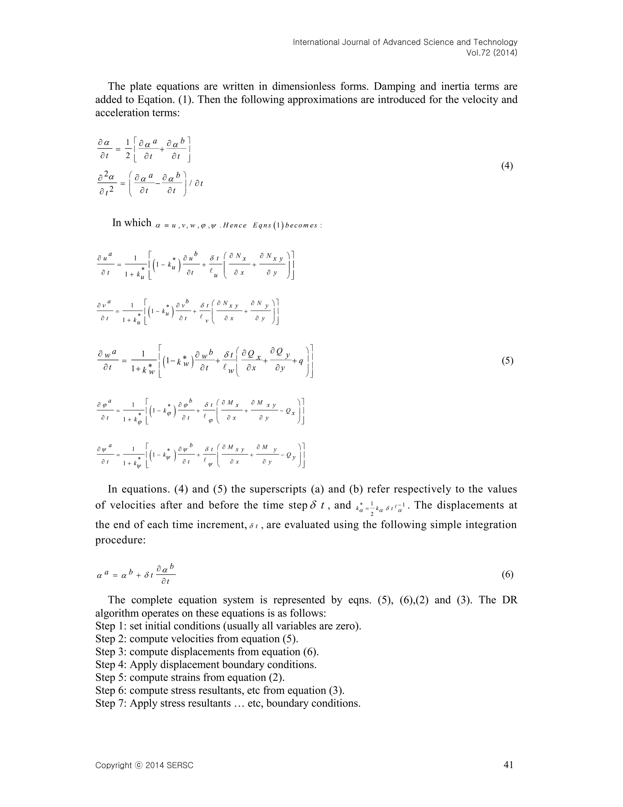Verification Of Dynamic Relaxation Dr Method In Isotropic
