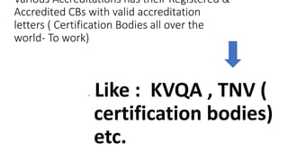 verification of ISO Certifications authentic .pptx