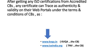 verification of ISO Certifications authentic .pptx