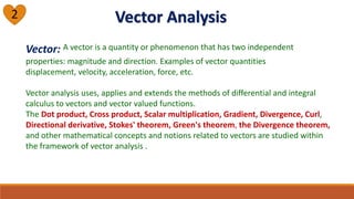 Verification of Solenoidal & Irrotational | PPTX