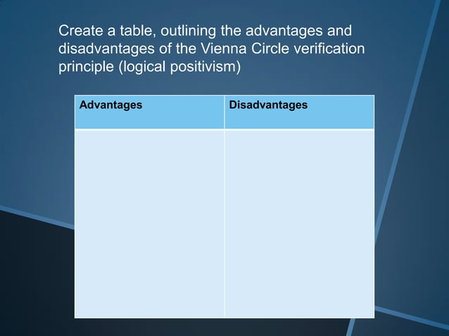 Verification Principle | PPT