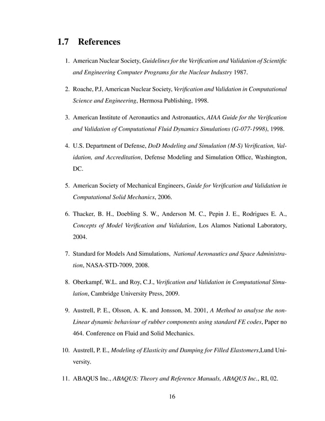 Veriﬁcations and Validations in Finite Element Analysis (FEA) | PDF