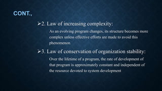 Software evolution and Verification,validation | PPT