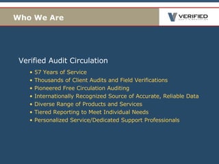 Verified Audit Introduction | PPT