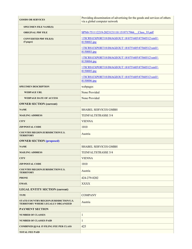 Eros Verified Trademark Changes Ownership | PDF