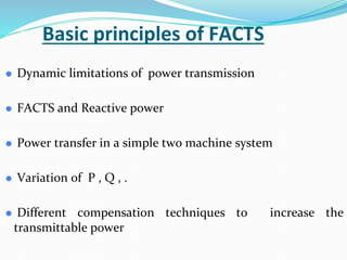 Flexible AC Transmission Sytstem | PPTX