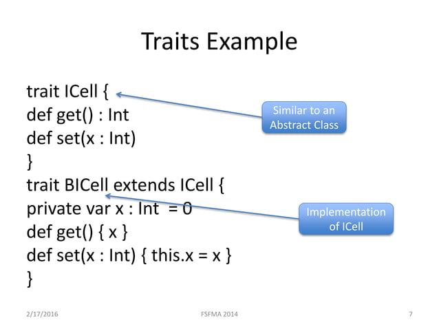 Verified Subtyping With Traits And Mixins Ppt 