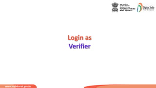 National service scheme VERIFIER Login.pptx