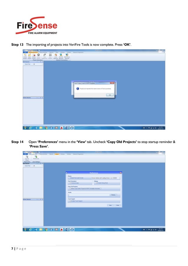 Verifire tools v9.2_upgrade_walkthrough | PDF | Technology & Computing