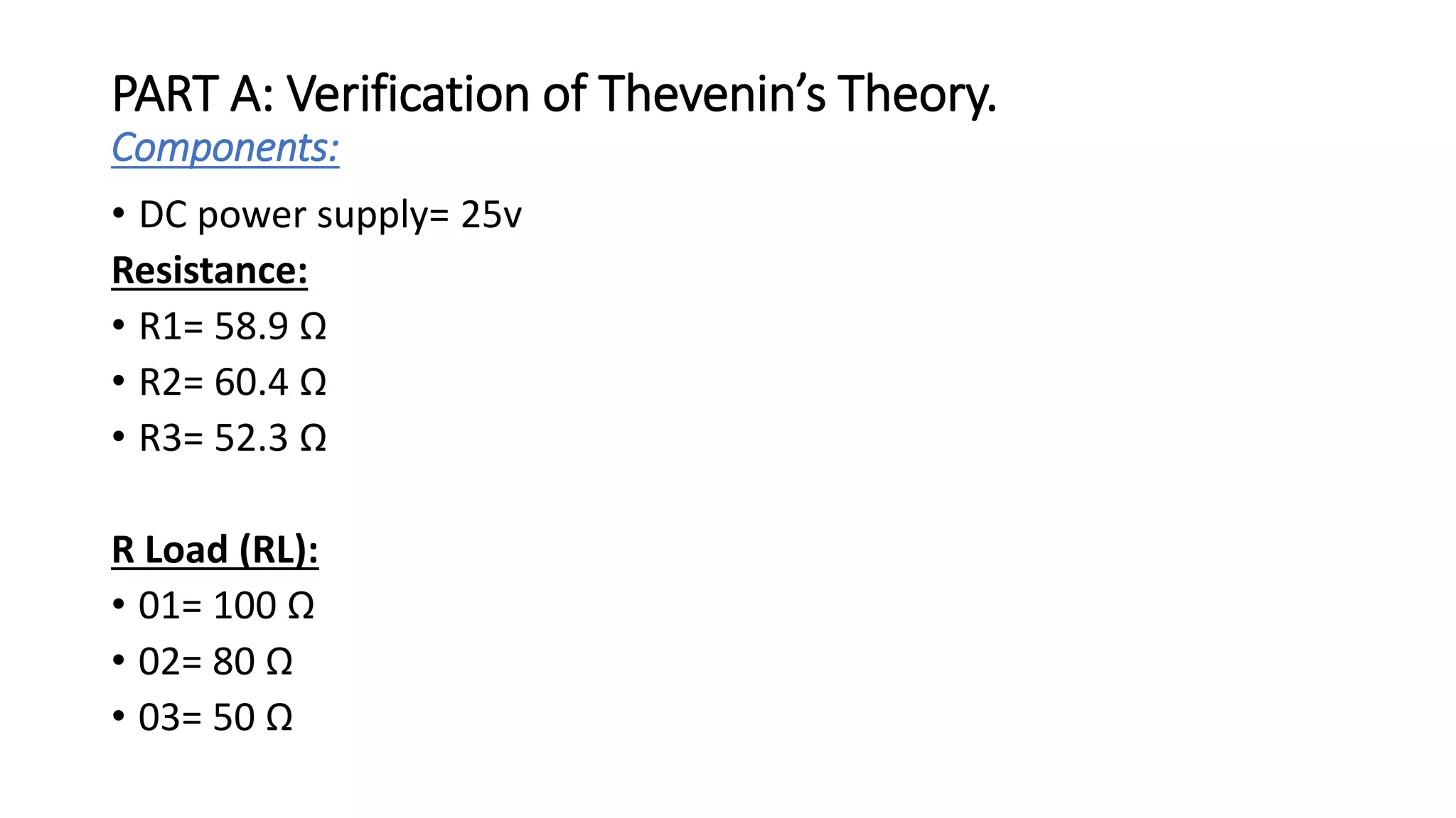 Electrical Circuit Theorem | PPTX