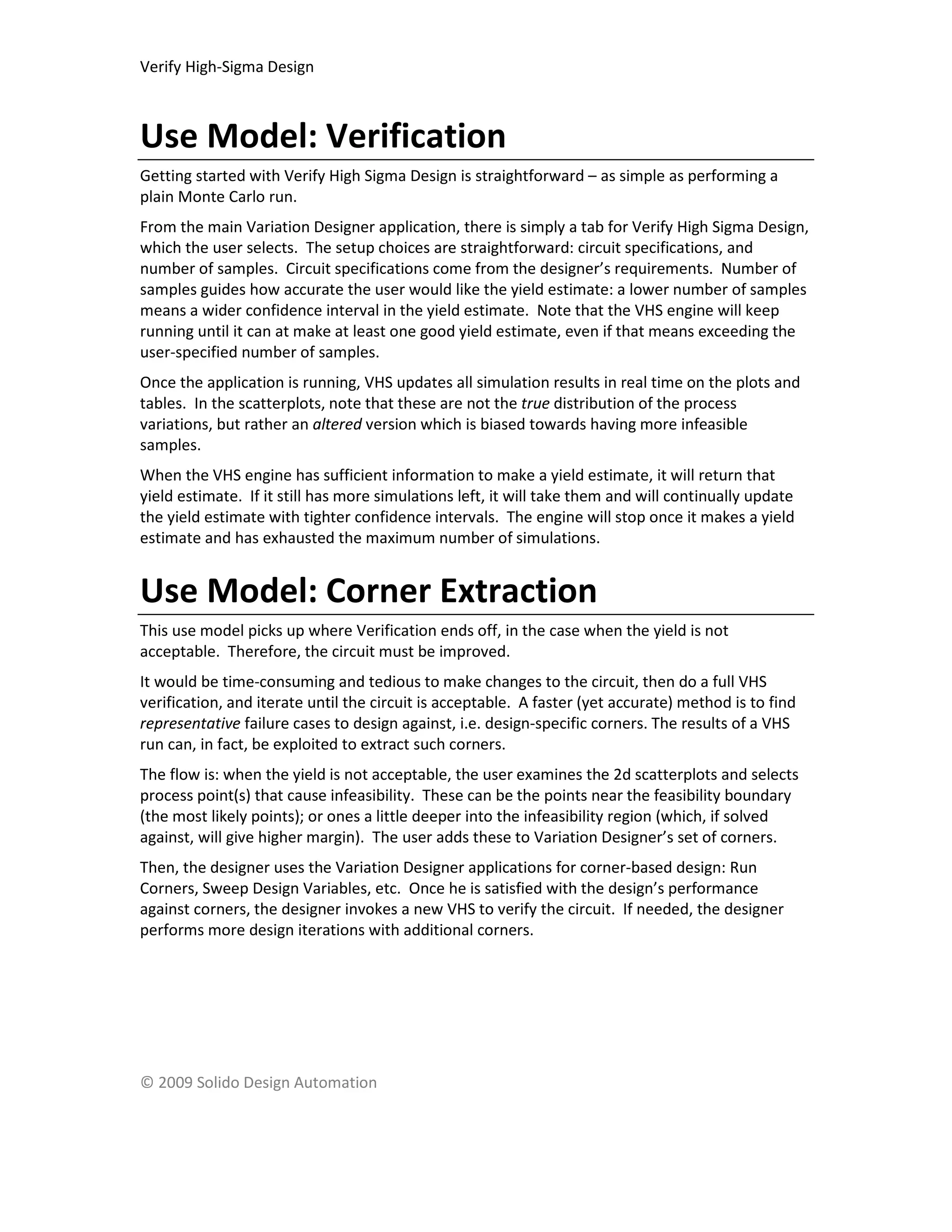 Verify High Sigma Whitepaper | PDF