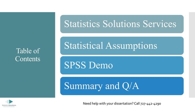 Verifying Statistical Assumptions | PPT