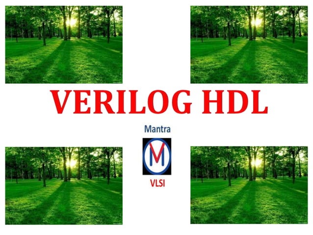 Verilog HDL | PPTX