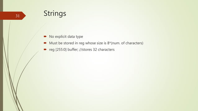 Verilog Tutorial - Verilog HDL Tutorial with Examples | PPTX ...