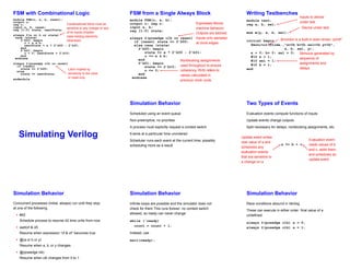 Short Notes on Verilog and SystemVerilog | PDF
