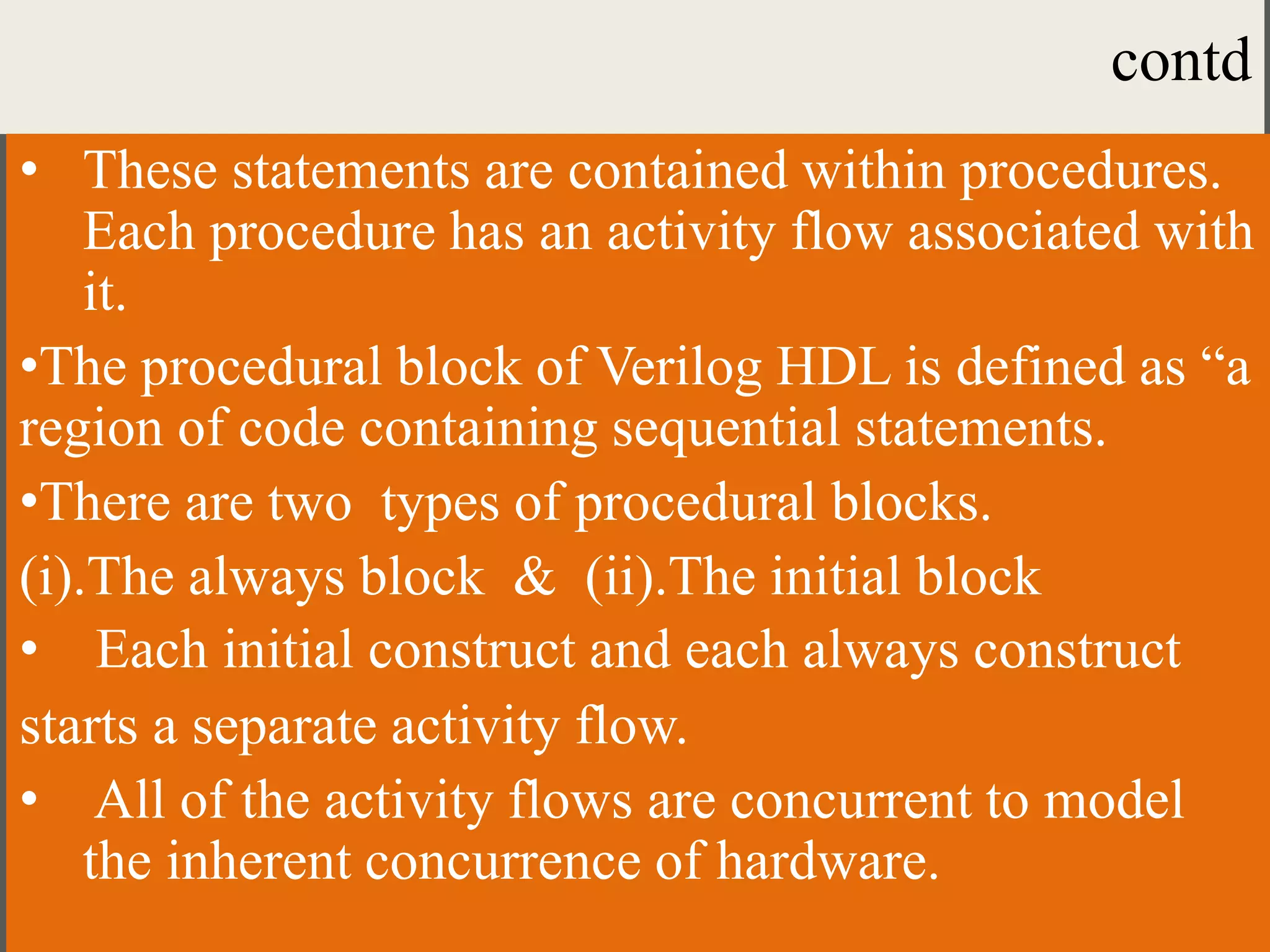 Lect 7 Verilog Behavioral Model For Absolute Beginners Ppt