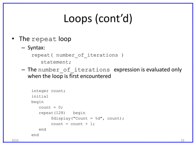 Verilog-Behavioral Modeling .pdf | Programming Languages | Computing