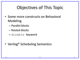 Verilog-Behavioral Modeling .pdf