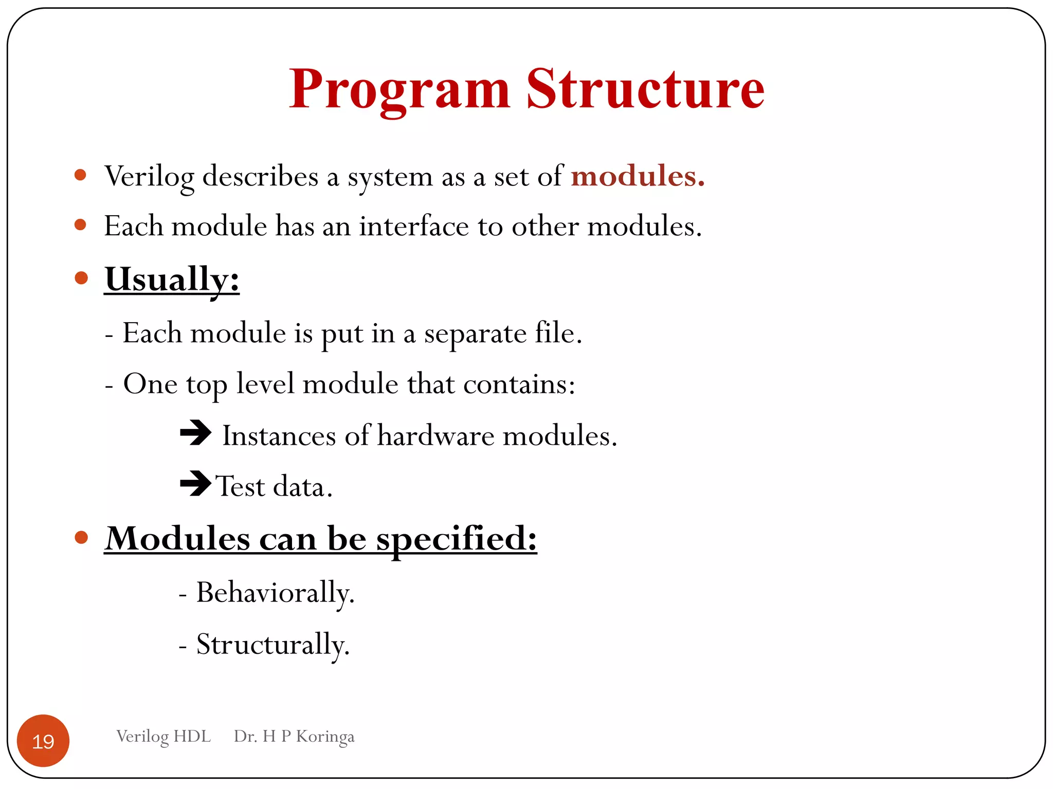 Verilog Hdl Pdf Programming Languages Computing