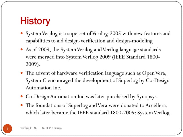 Verilog HDL | PDF | Programming Languages | Computing