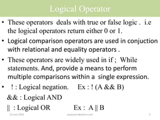Verilog operators | PPTX