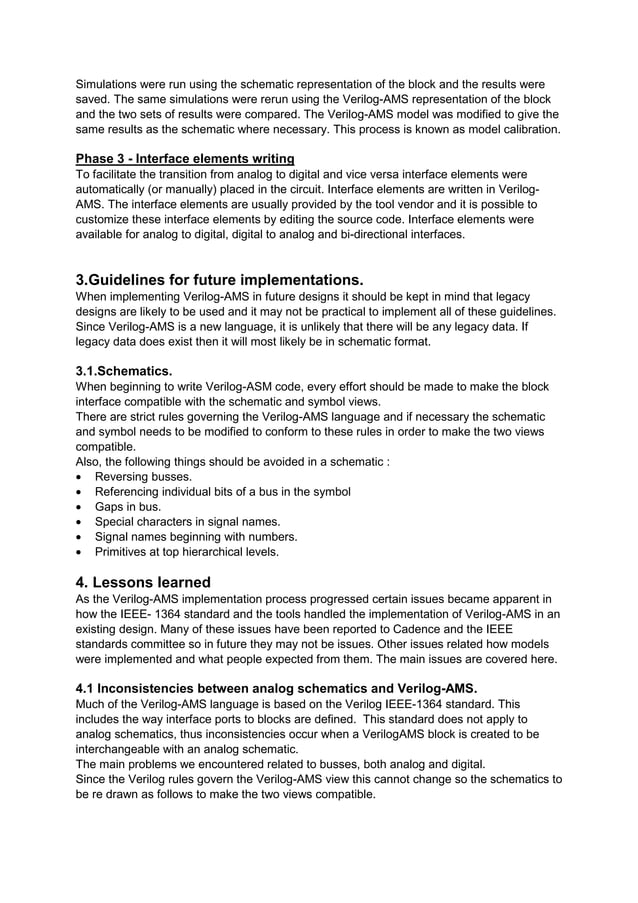 Verilog Ams Used In Top Down Methodology For Wireless Integrated Circuits Pdf
