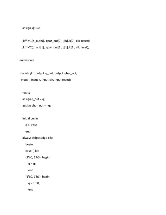 Verilog code all | PDF