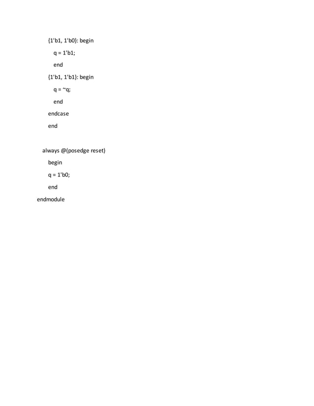 Verilog code all | PDF