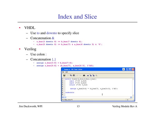Verilog For Synthesis Combinational Rev Apdf